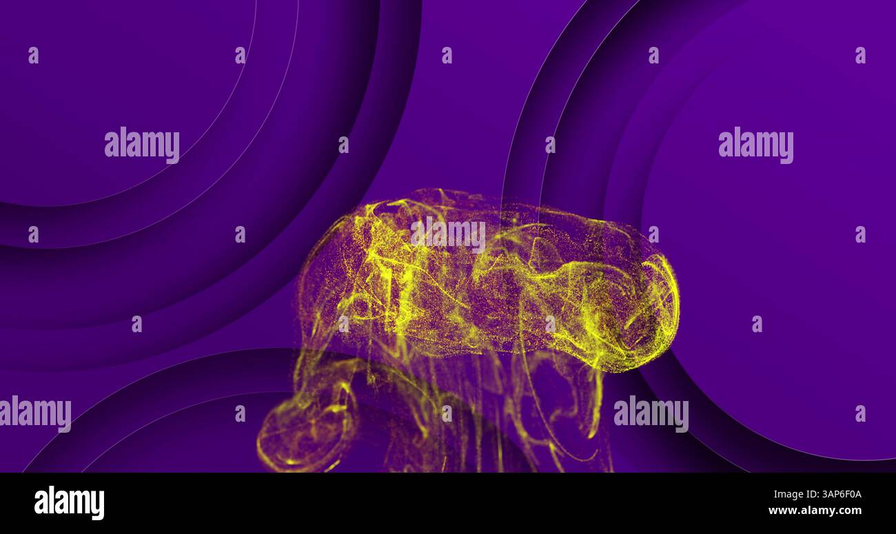 Neon color waves background animation hi-res stock photography and ...