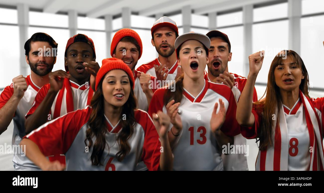 Group fans hi-res stock photography and images - Alamy