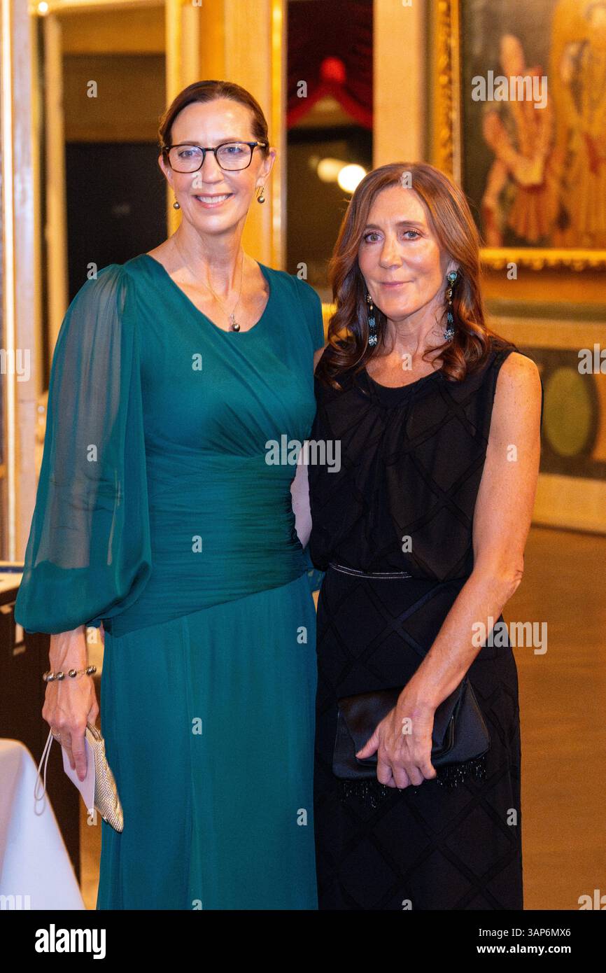 Jane Alison Stephens and Patricia Anne Bailey at a birthday performance ...