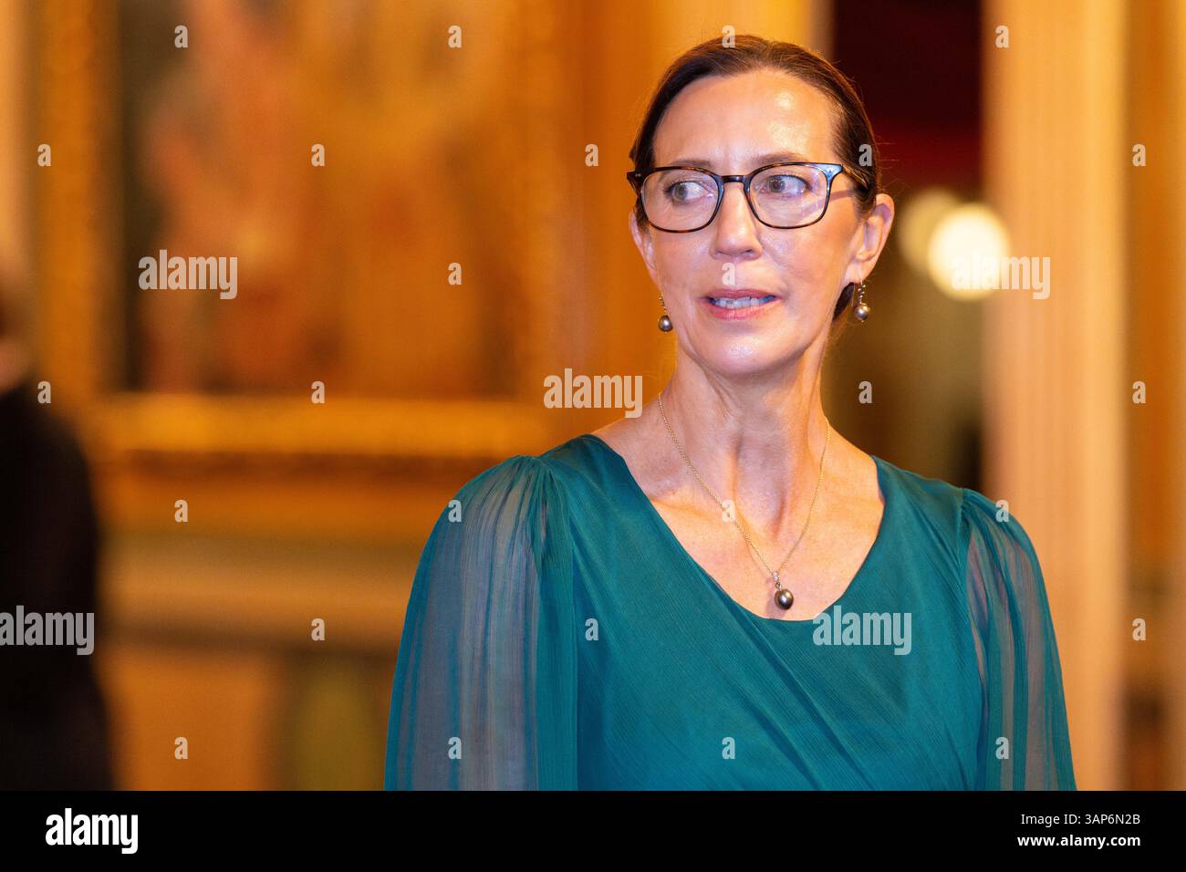 Copenhagen, Denmark. 15th Apr, 2025. Jane Alison Stephens at a birthday ...