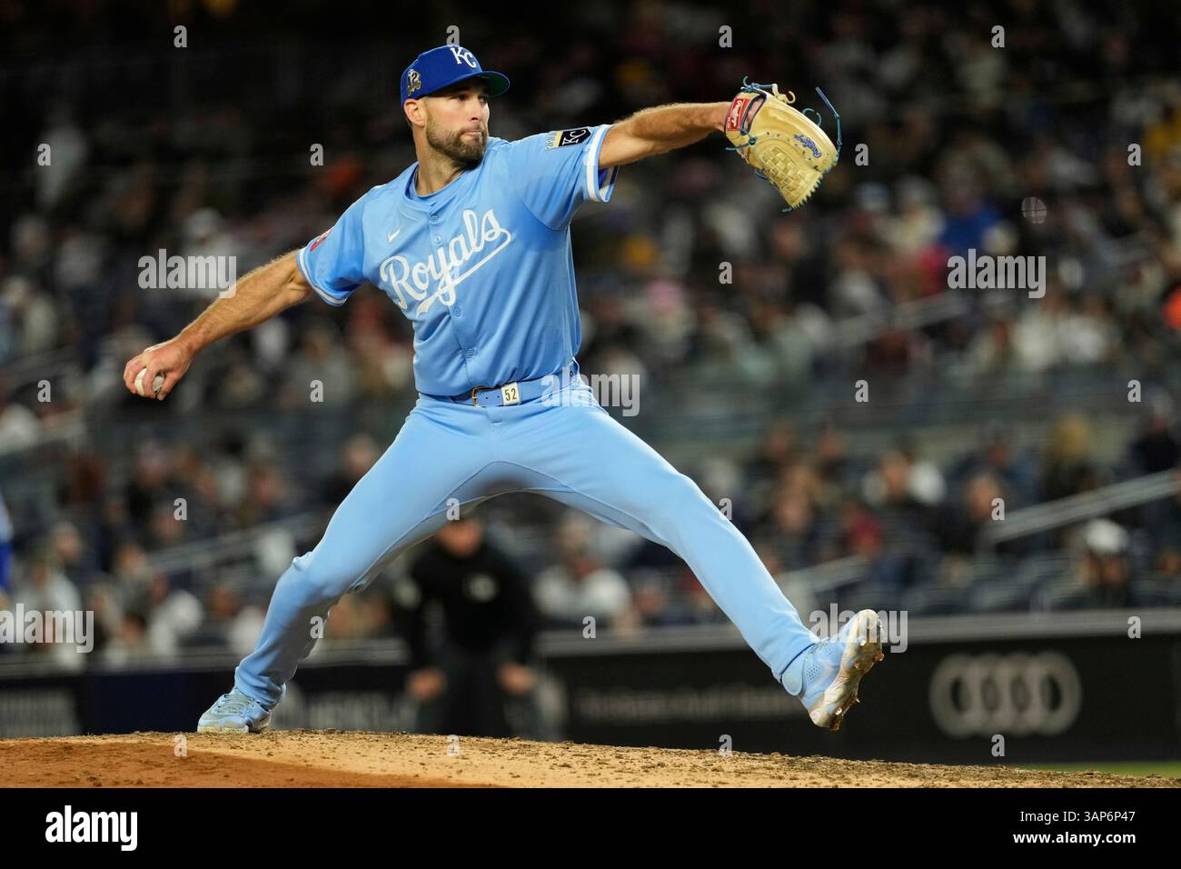 Kansas City Royals pitcher Michael Wacha throws during the fifth inning ...