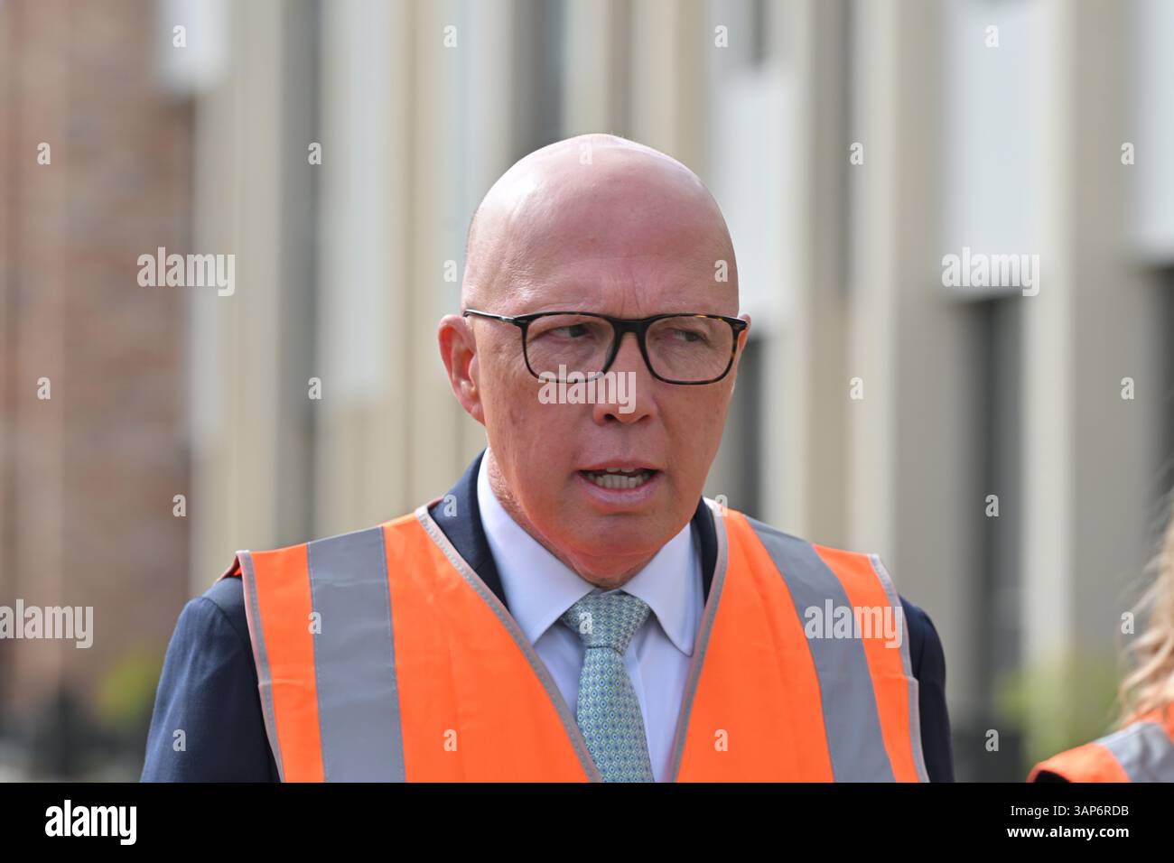 Melbourne, Australia. 16th Apr, 2025. Leader of the Opposition Peter ...