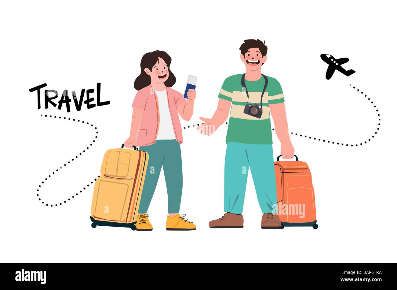 Vacation destination Stock Vector Images - Alamy