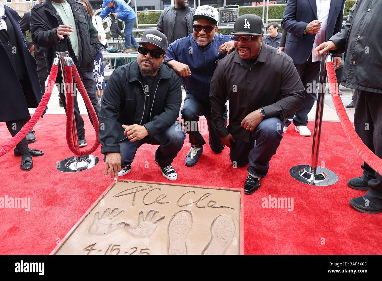 April 15, 2025, Los Angeles, California, USA: Ice Cube, Mike Epps ...
