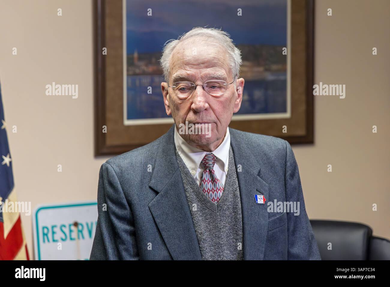On 15th April, 2025, United States Senator Charles Grassley held a ...