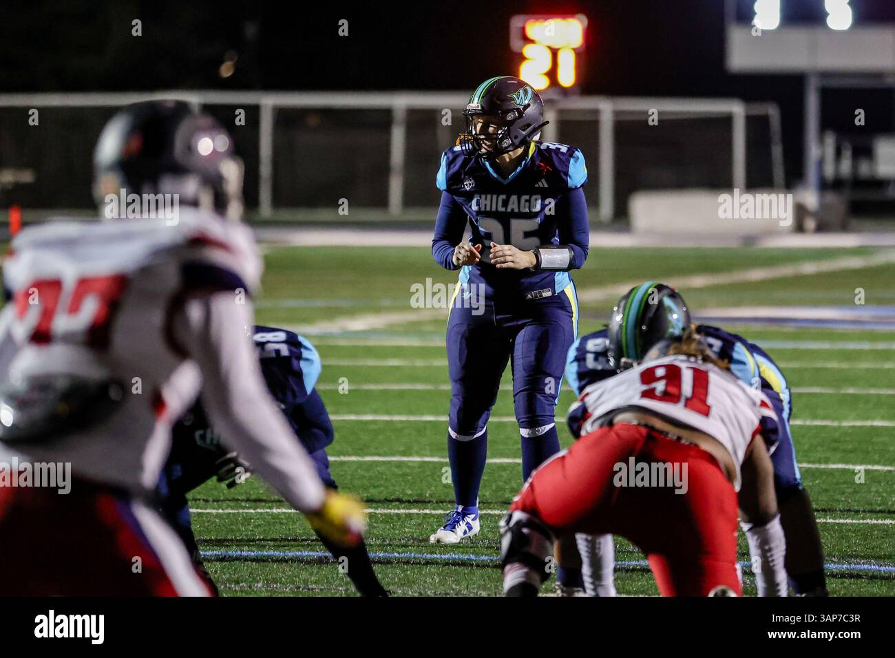 Elmhurst, IL, USA, 12 April 2025. Women's National Football Conference ...
