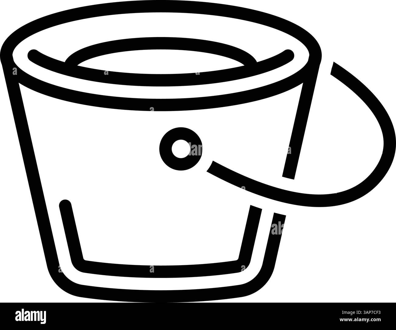 Icon for bucket, plastic Stock Vector Image & Art - Alamy