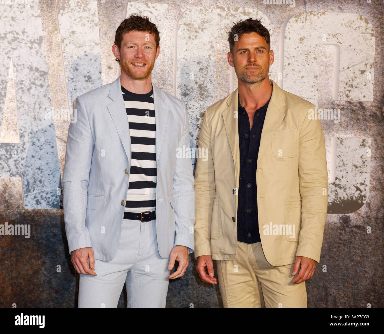 London, UK. 15th Apr, 2025. Mathew Lewis-Carter and Lawrence Price ...