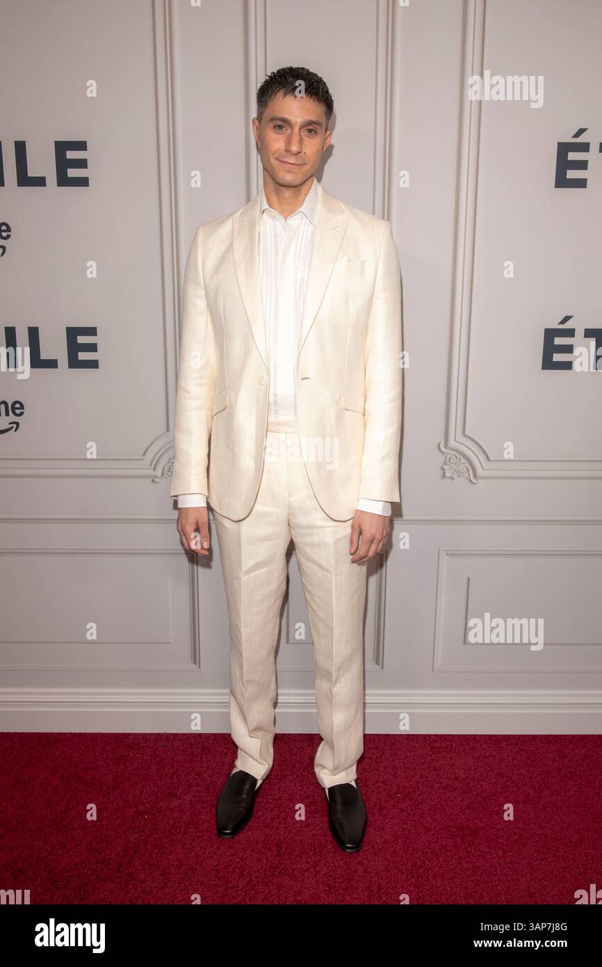 NEW YORK, NEW YORK - APRIL 15: Gideon Glick attends Prime Video's ...