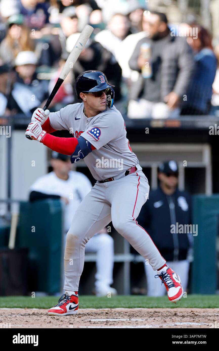CHICAGO, IL - APRIL 12: Boston Red Sox first baseman Romy Gonzalez (23 ...
