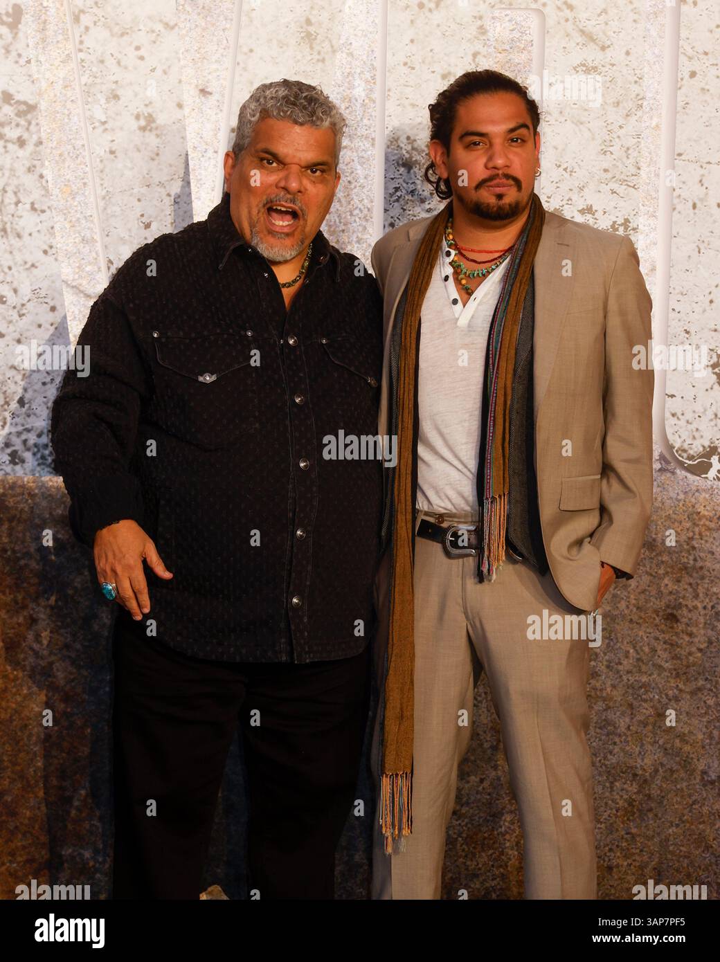 Luis Guzma?n and Cemi? E.Guzma?n attend the Havoc World Premiere at the ...