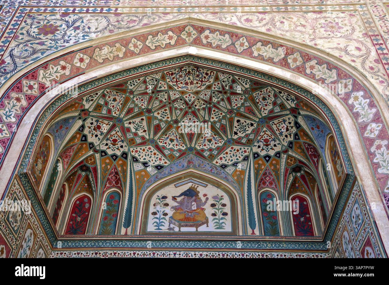 Fort Amber, Amber, near Jaipur, Rajasthan, North India, India, Asia ...