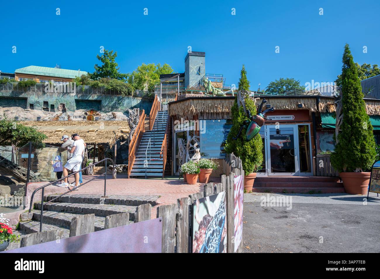 Skansen is the oldest open-air museum and zoo in Sweden, located on the ...