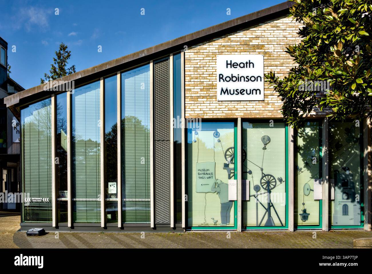 Heath Robinson Museum, Memorial Park, Pinner, Borough of Harrow, London ...