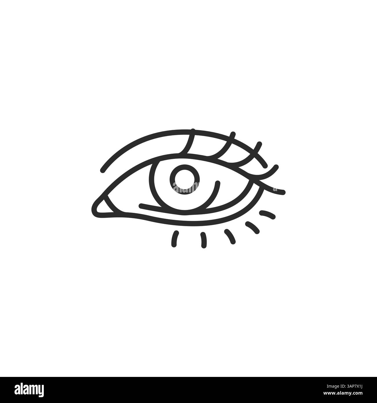 Antihistamine eye drops Stock Vector Images - Alamy