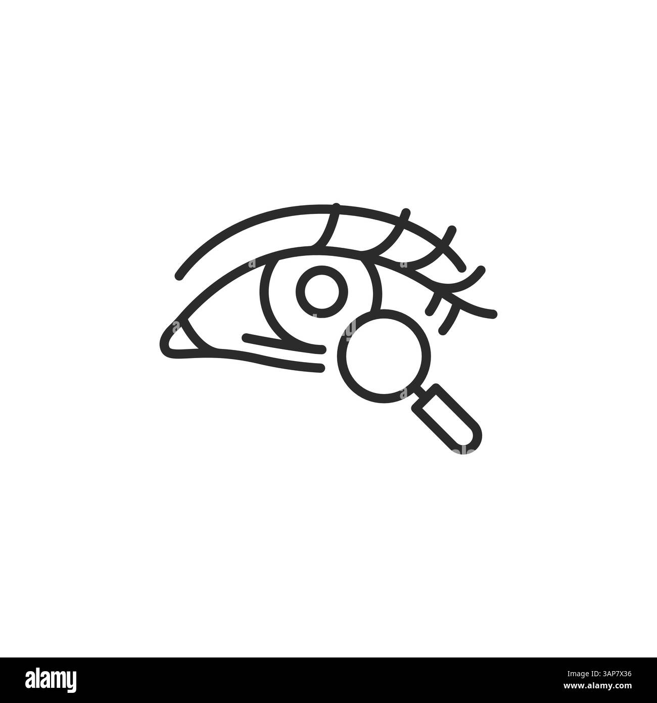 Eye Exam icon Stock Vector Image & Art - Alamy