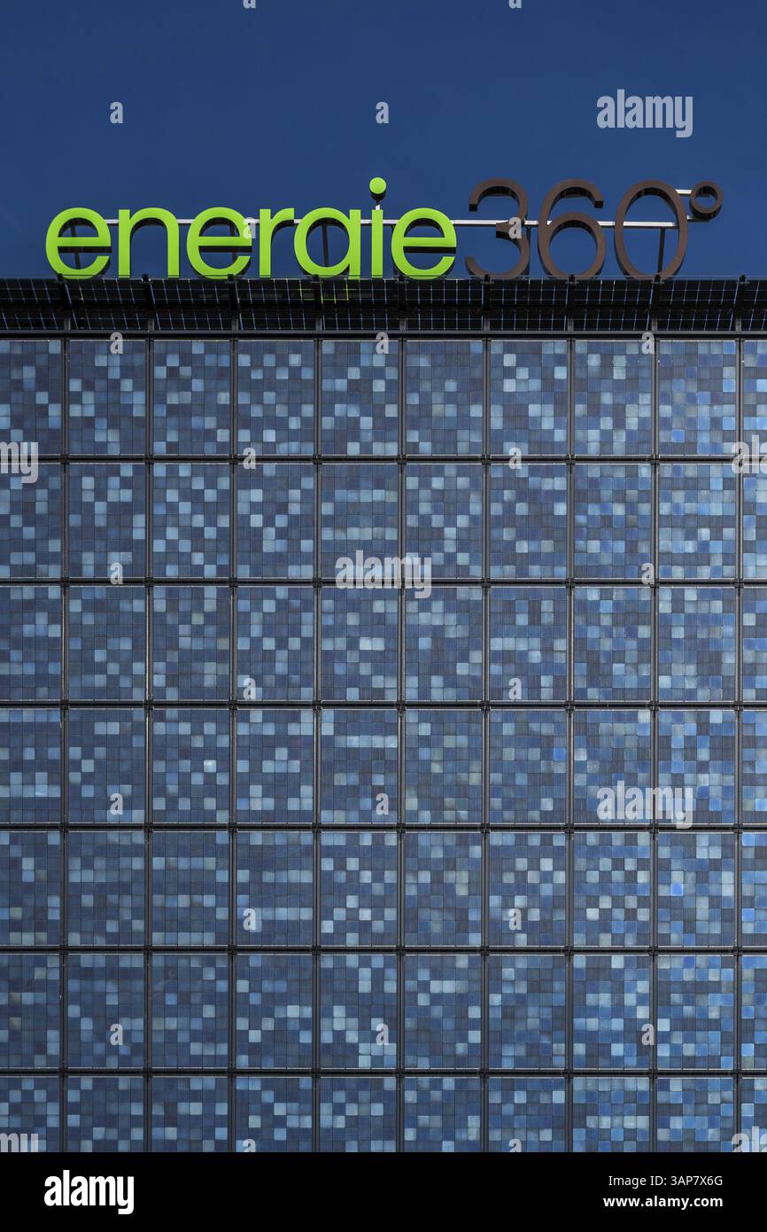 Solar facade Energy 360 Stock Photo - Alamy