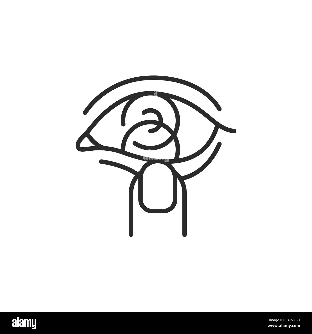 Eye Lenses icon Stock Vector Image & Art - Alamy