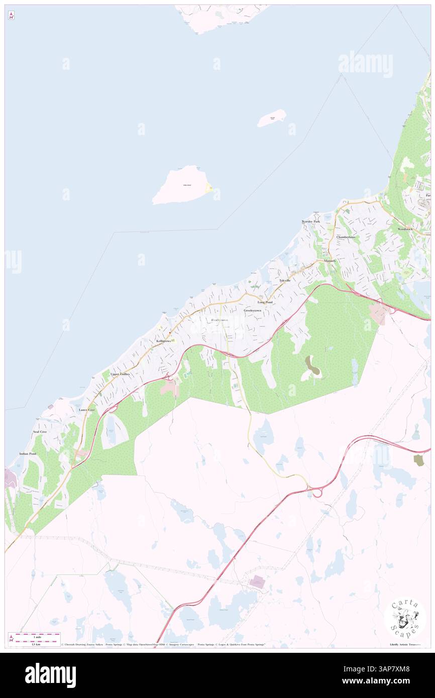 Conception Bay South, , CA, Canada, Newfoundland and Labrador, N 47 29 ...