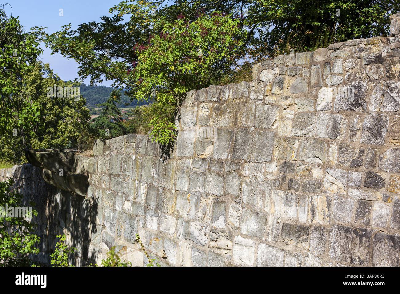 Old historic castle wall Stock Photo - Alamy