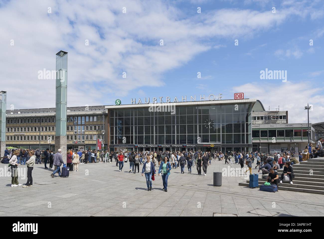 Cologne central station in hi-res stock photography and images - Alamy
