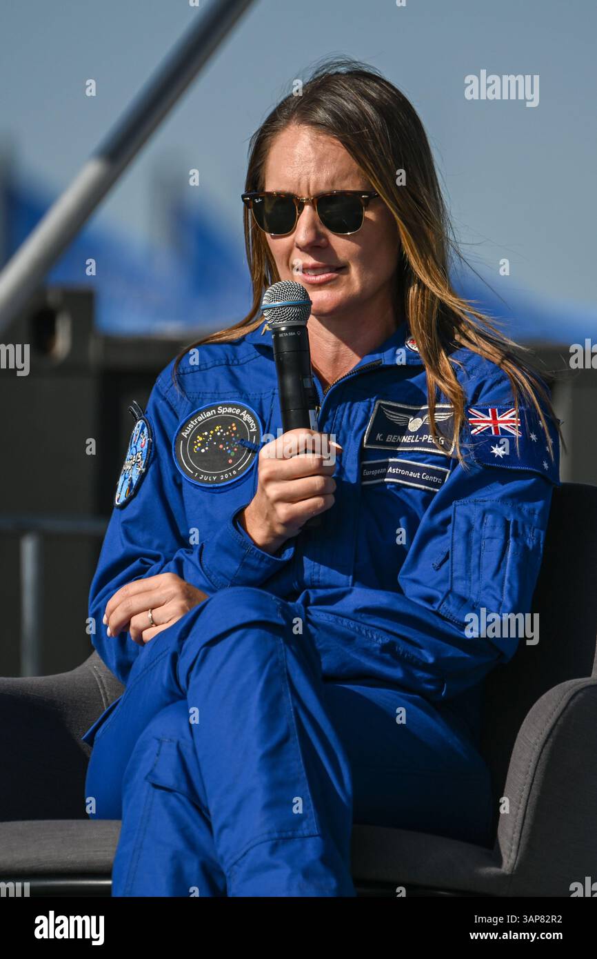 Avalon, Australia. 28th Mar, 2025. Australian astronaut and Director of ...