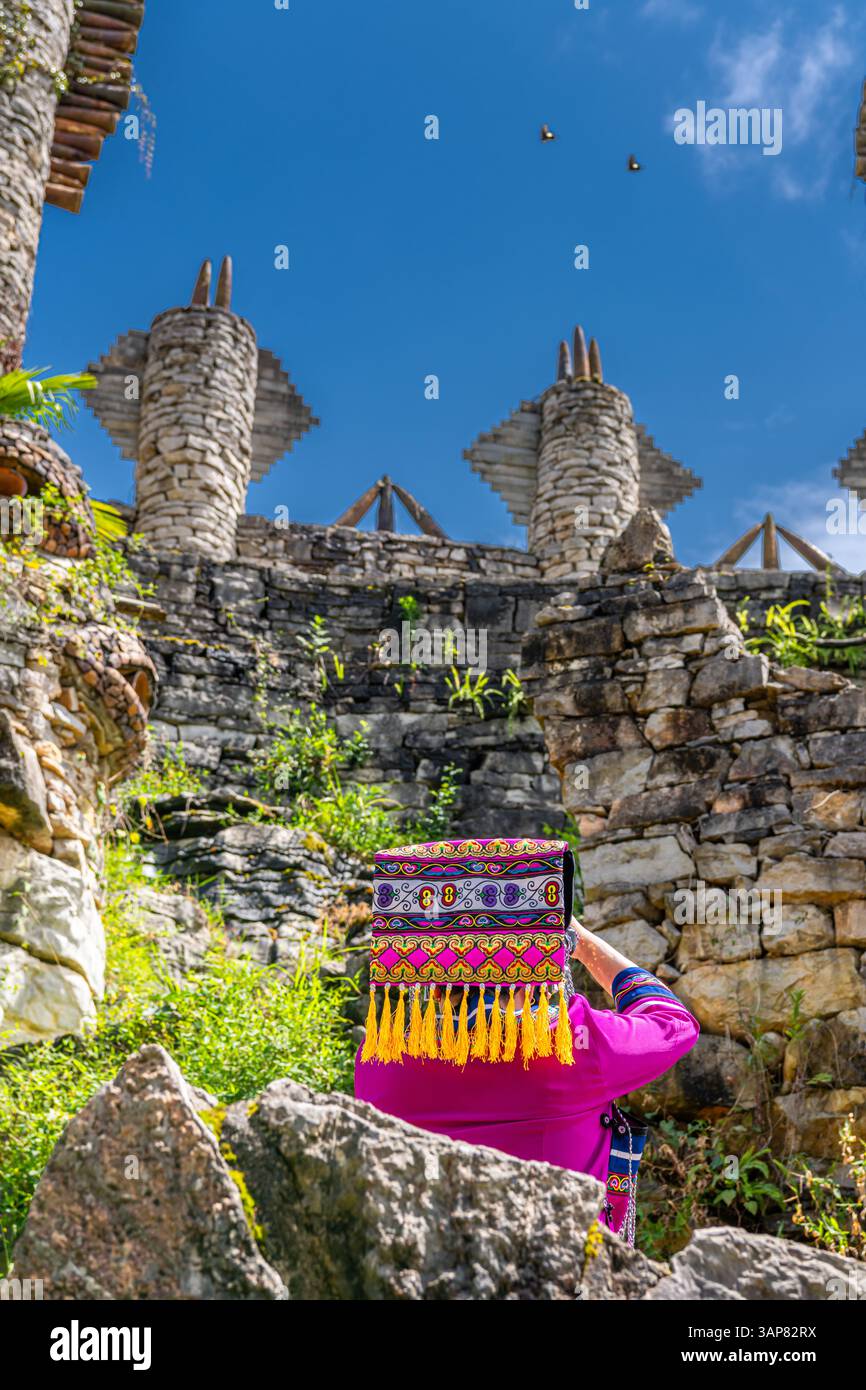 GUIZHOU, GUIYANG, CHINA, 16 AUGUST, 2022: Unique Architectural Art of ...