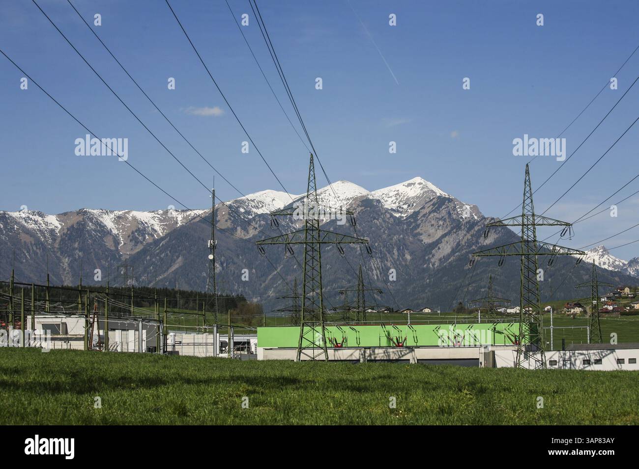 Hessenberg substation, St. Peter Freienstein, Styria, Austria, Europe ...
