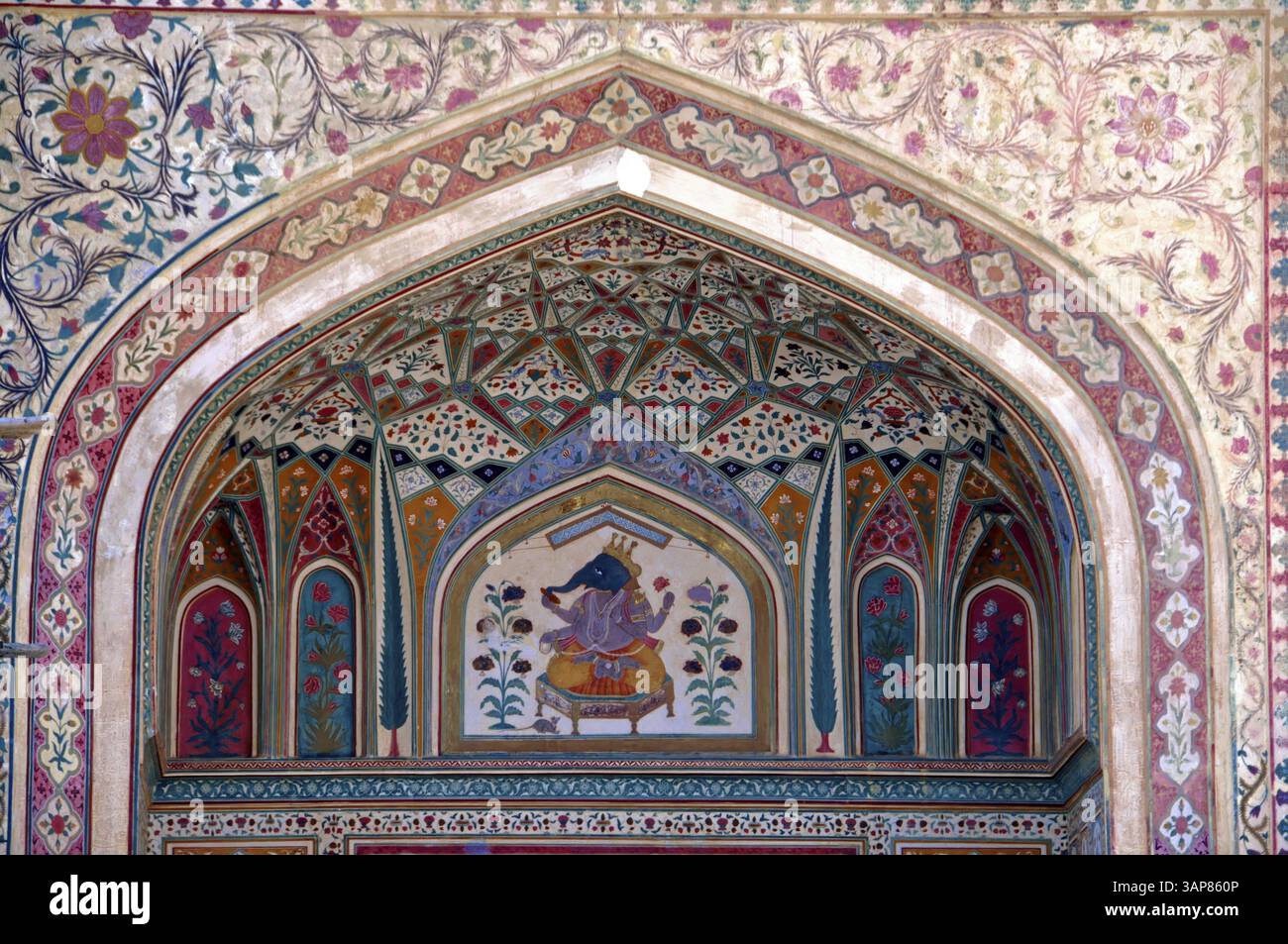 Fort Amber, Amber, near Jaipur, Rajasthan, North India, India, Asia ...