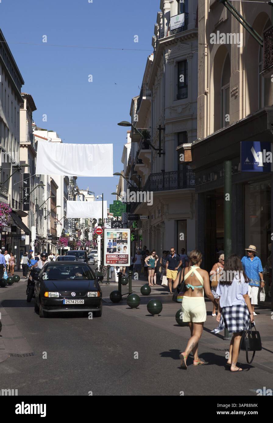 Cannes city centre, South of France 2017 Stock Photo - Alamy