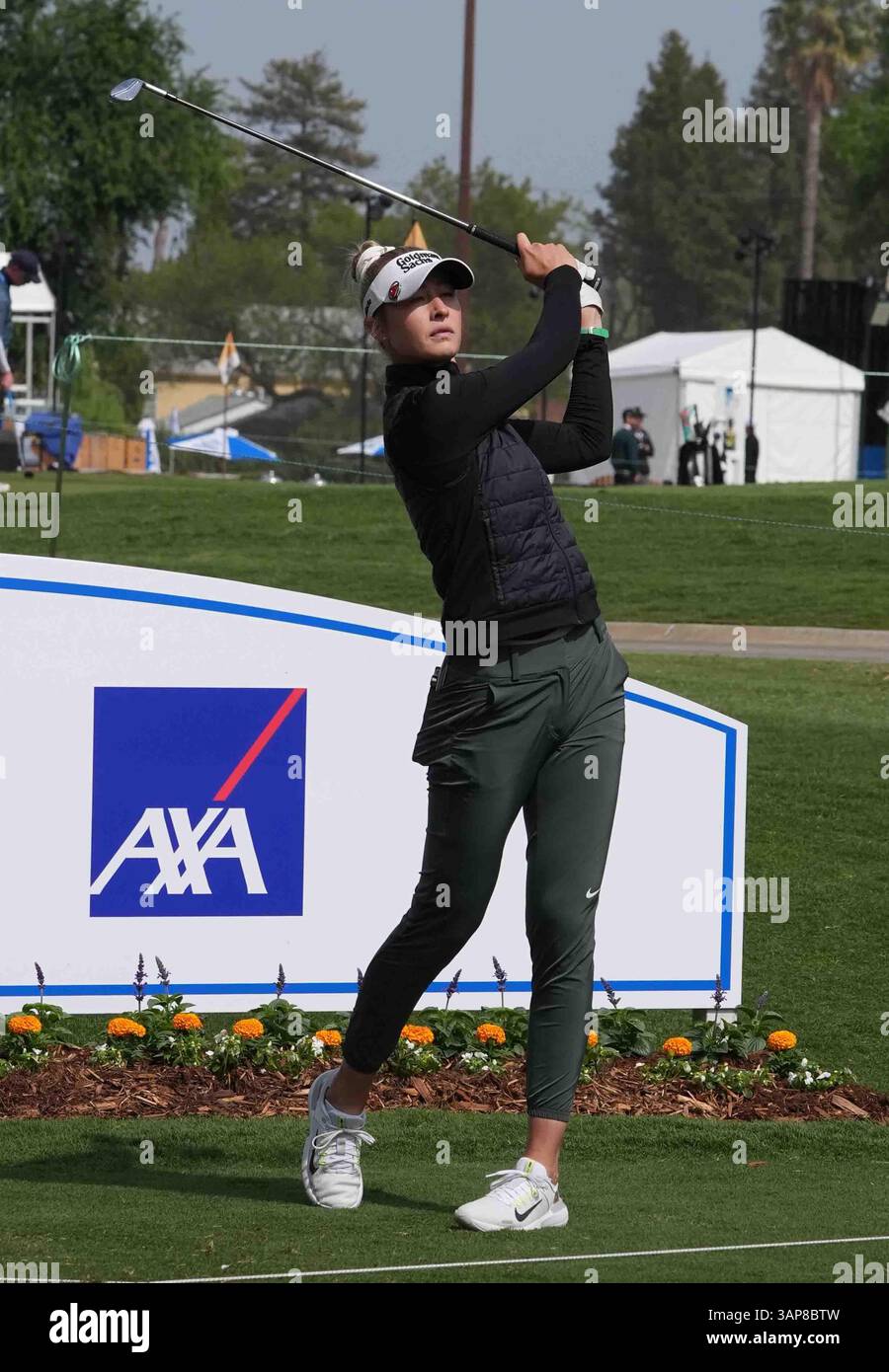 April 15, 2025: LPGA - NELLY KORDA, thw number 1 ranked female golfer in the world at the JM ...
