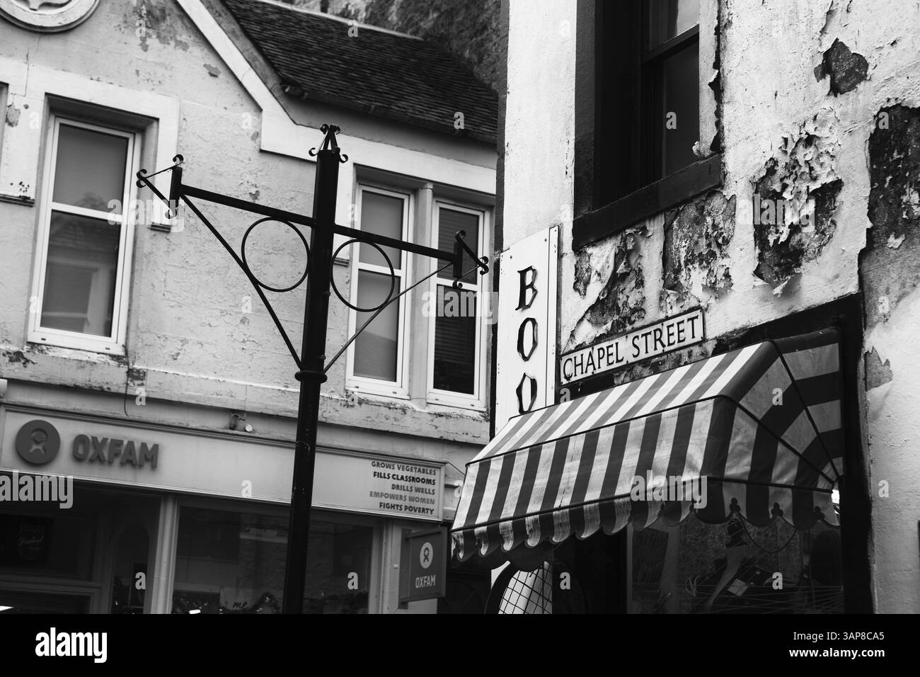 Small street in germany Black and White Stock Photos & Images - Alamy