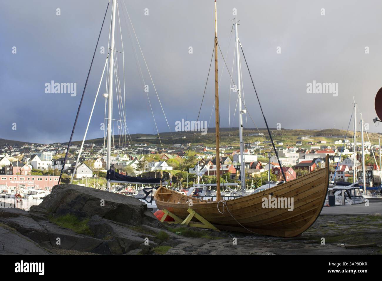 Traditional danish rowing boat in hi-res stock photography and images ...