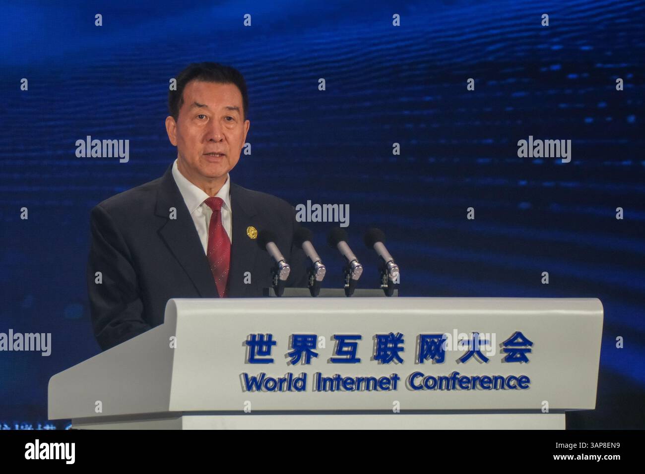 Hong Kong,China.14th April 2025. Wang Yong, vice chairman of the ...