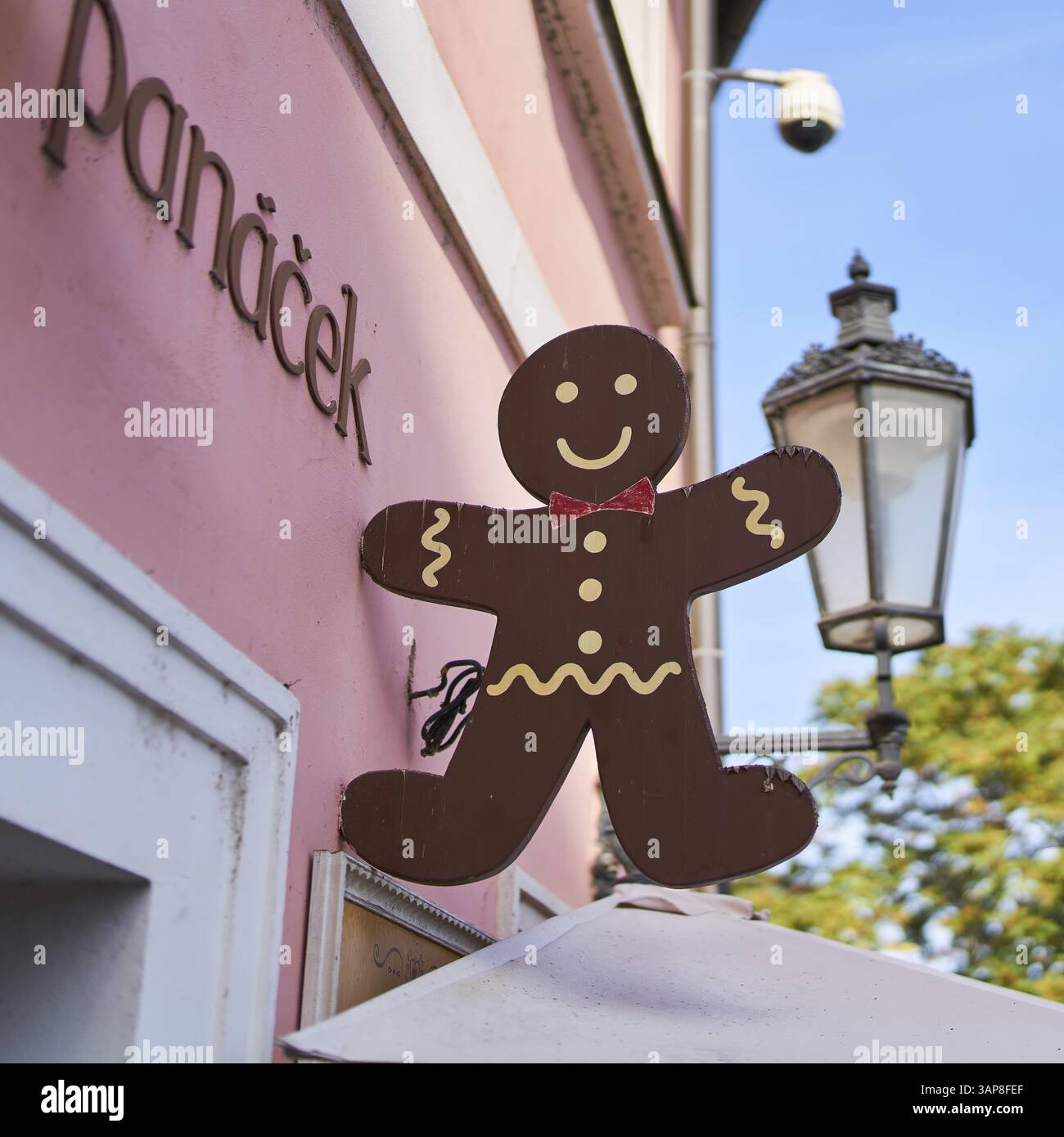 The Pernikovy pana?ek (Gingerbread Man) shop in Prague Stock Photo - Alamy
