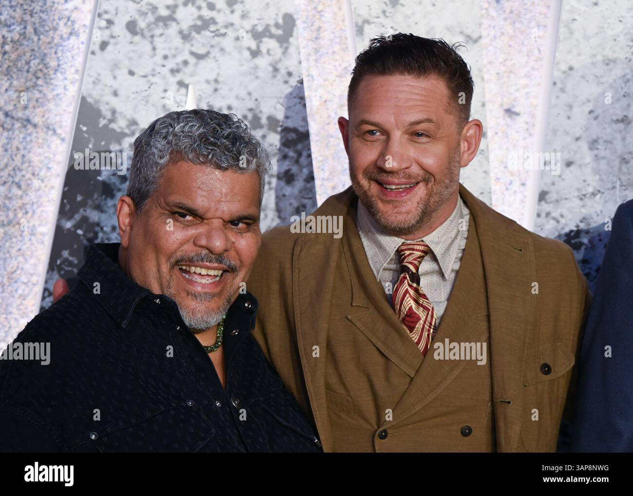 London, UK. 15th Apr, 2025. Luis Guzmán and Tom Hardy attends "Havoc ...
