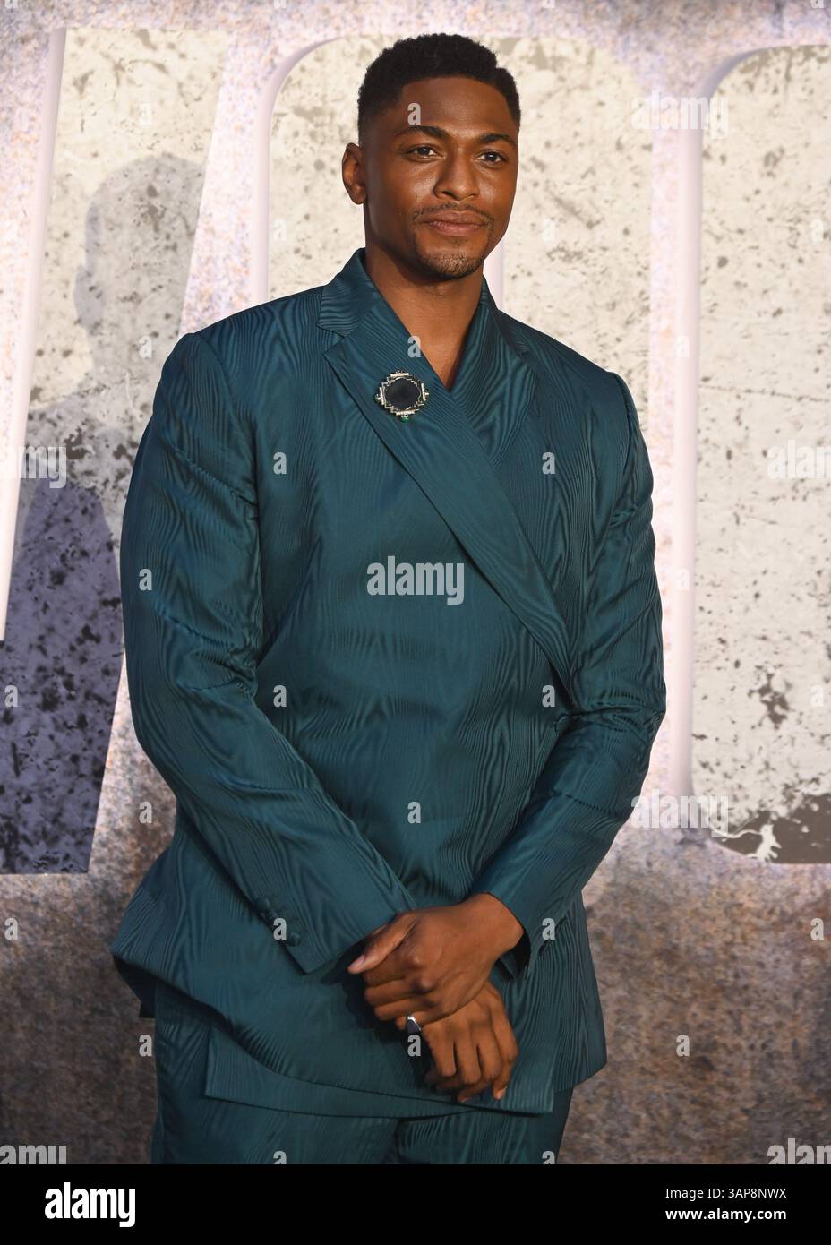 London, UK. 15th Apr, 2025. Justin Cornwell attends "Havoc" World Premiere at the BFI IMAX in ...