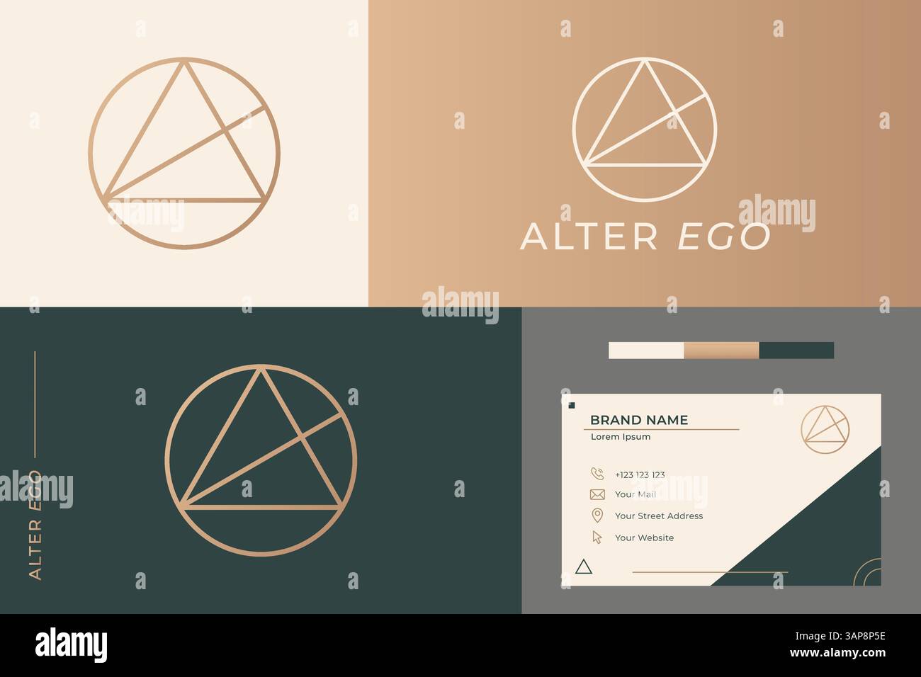 Ego business logo Stock Vector Images - Alamy