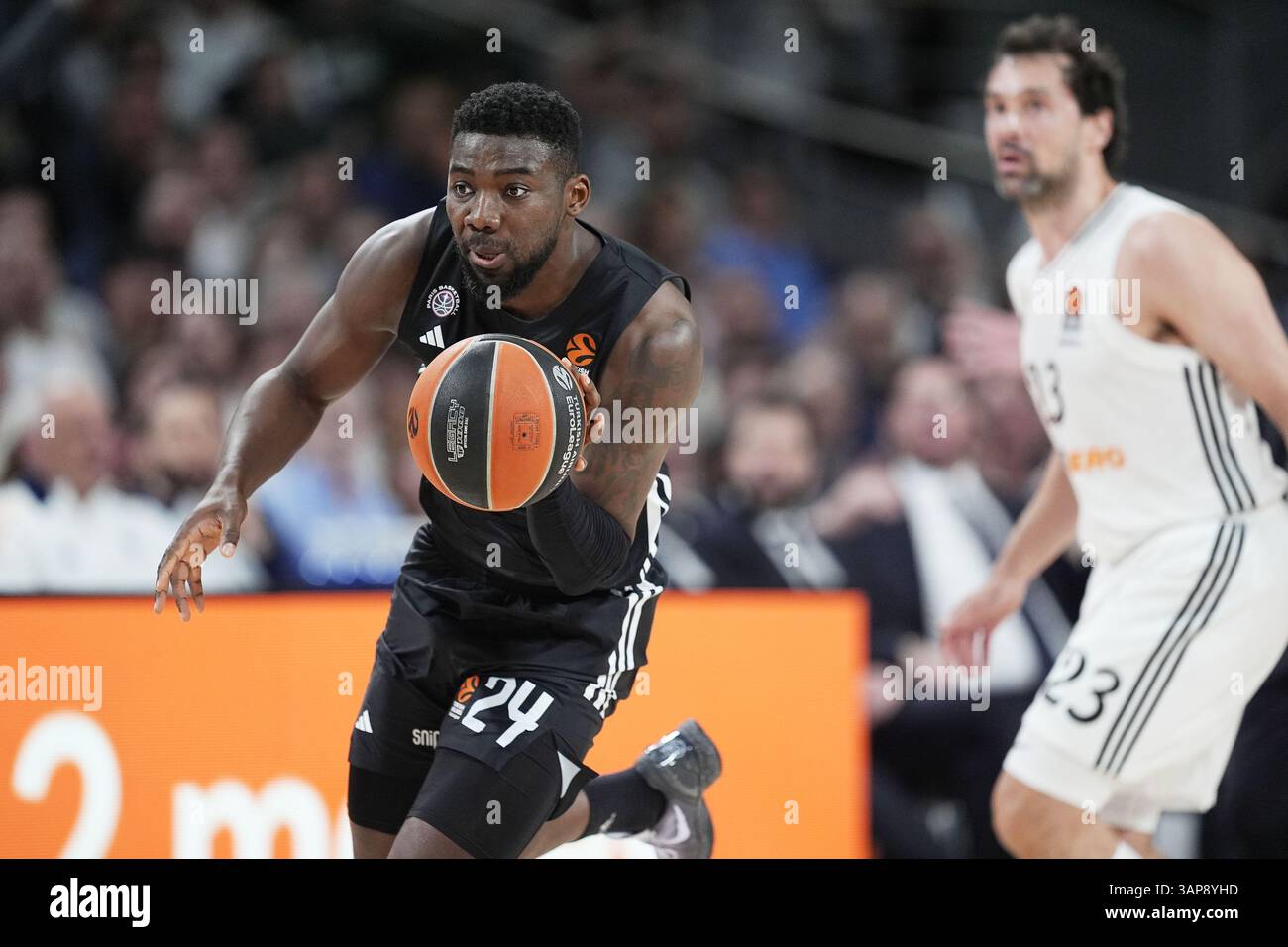 Yakuba Quattara of Paris during the Turkish Airlines EuroLeague, Play ...