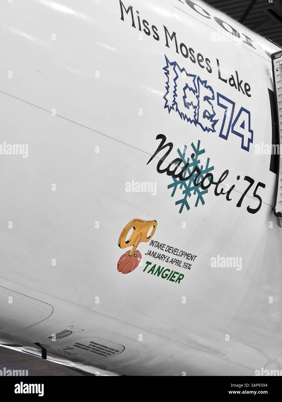 Miss Moses Lake ICE 74 Nairobil 75 Concorde aircraft a the british ...