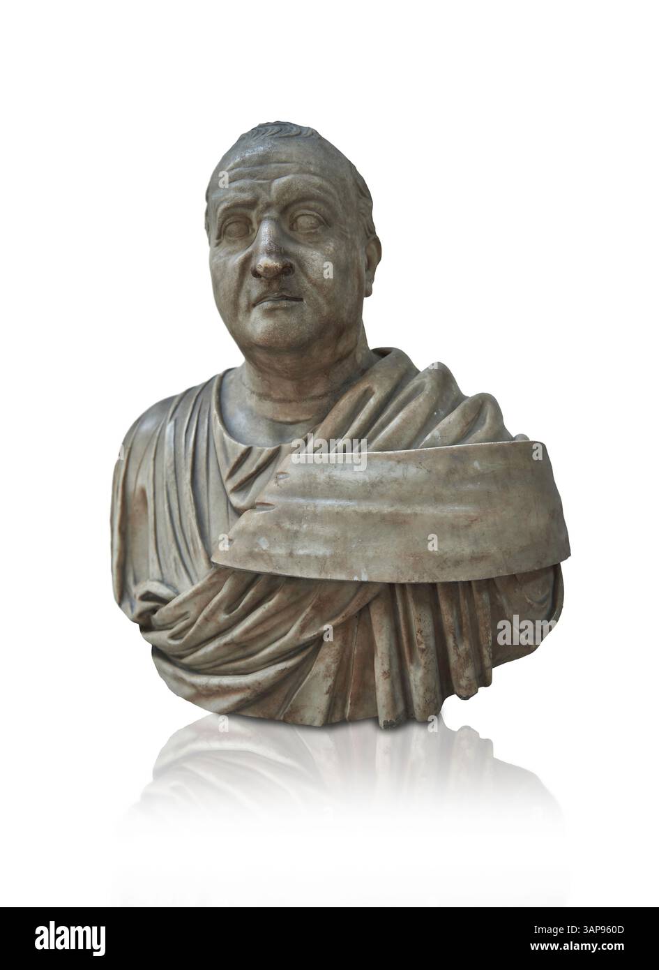 Roman of gaius domitius ahenobarbus sculpture hi-res stock photography ...
