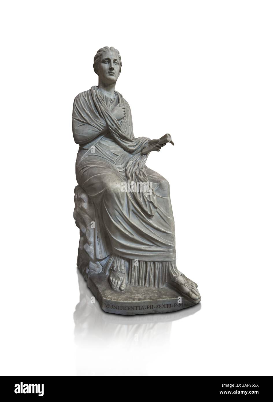 Roman portrait sculpture of sappho hi-res stock photography and images ...