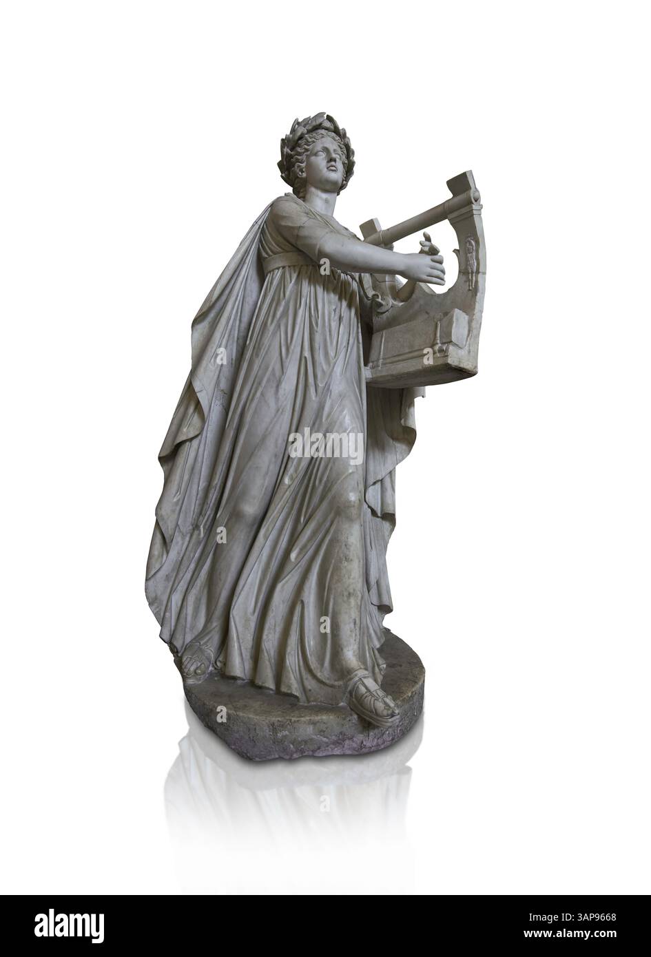 Roman statue apollo citharoedus hi-res stock photography and images - Alamy