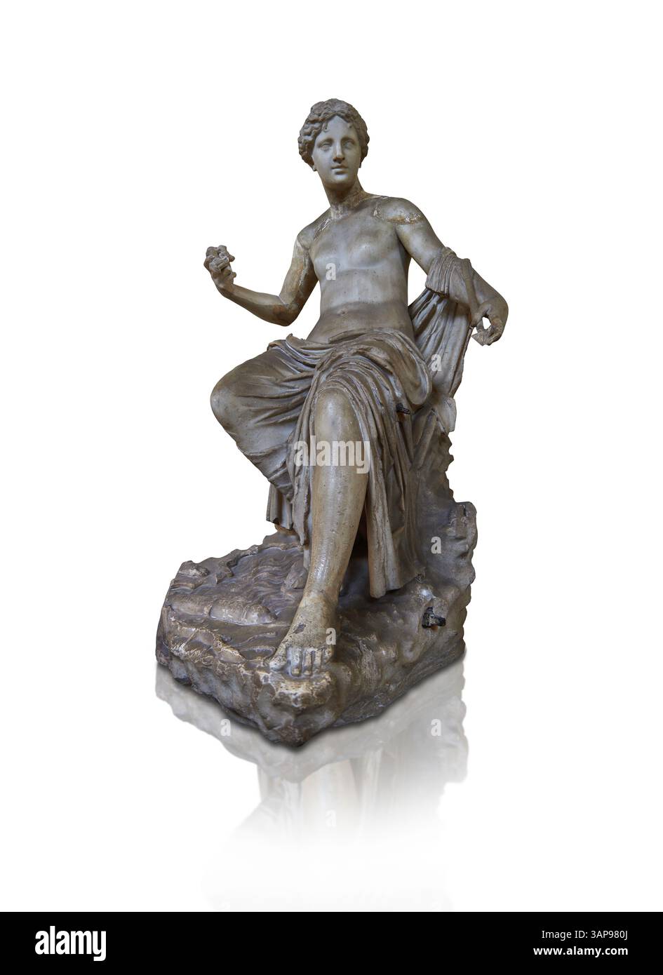 Roman statue of a Nymph from the Quirinal Gardens, first mentioned in ...