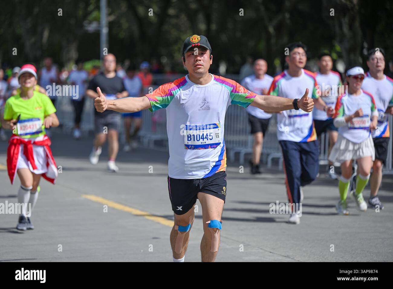 The 2025 Wenjiang Half Marathon kicks off in Chengdu City, southwest ...