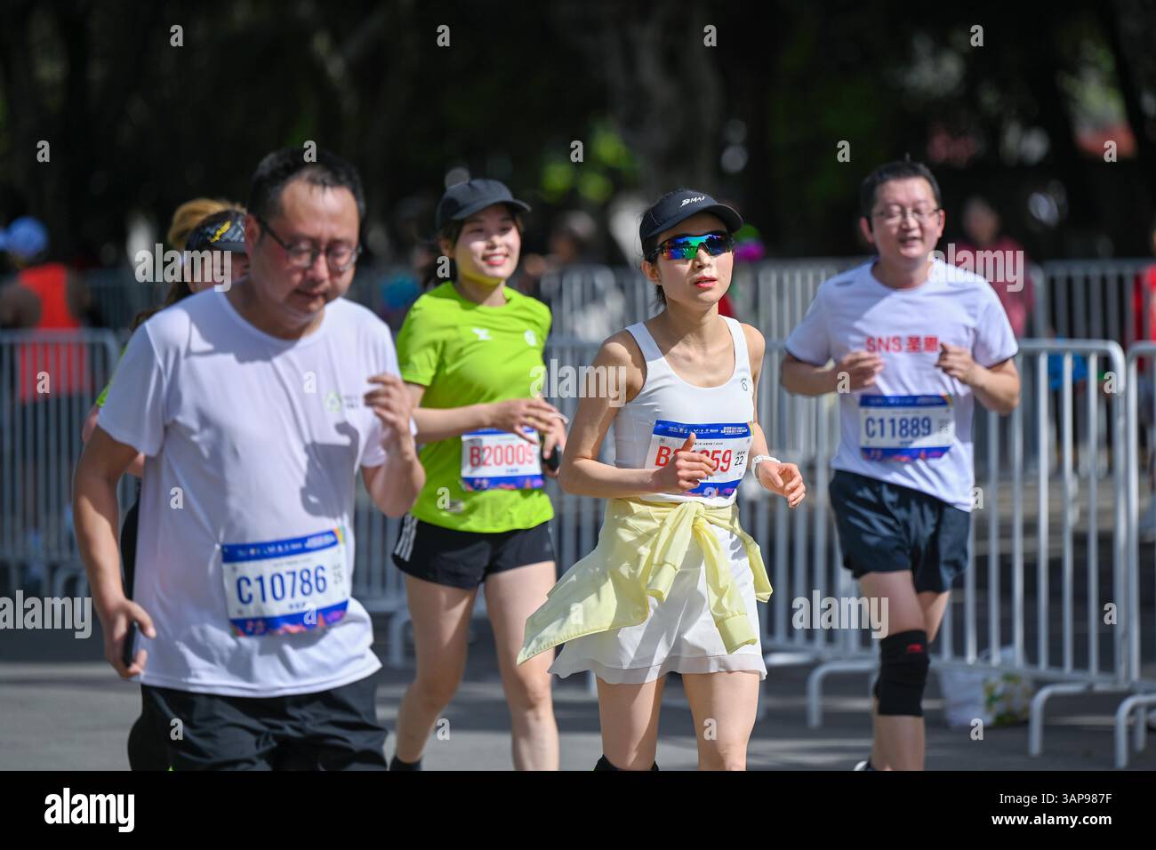 The 2025 Wenjiang Half Marathon kicks off in Chengdu City, southwest ...