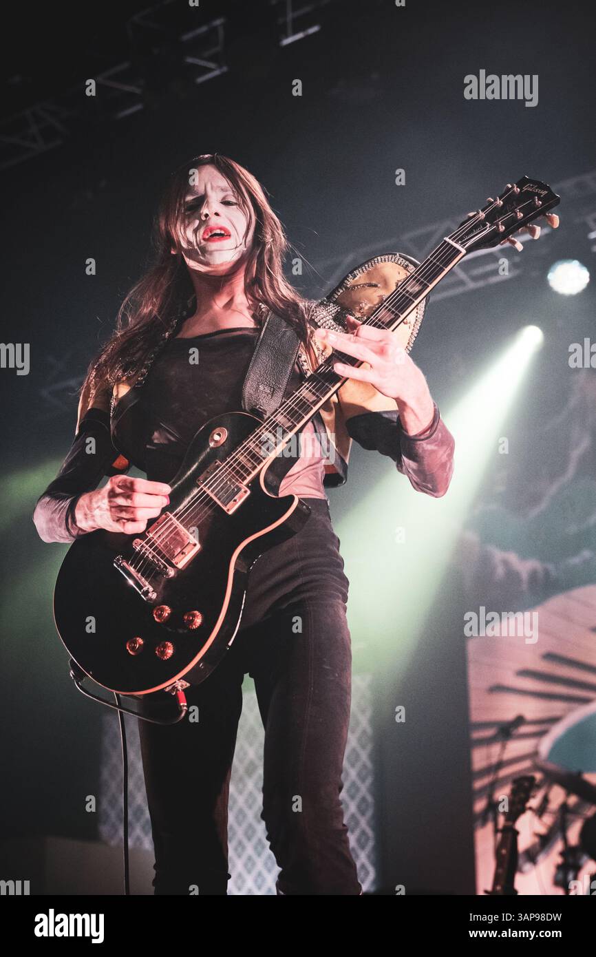 ITALY, VENARIA, APRIL 16TH 2025: The italian singer Lucio Corsi, runner ...