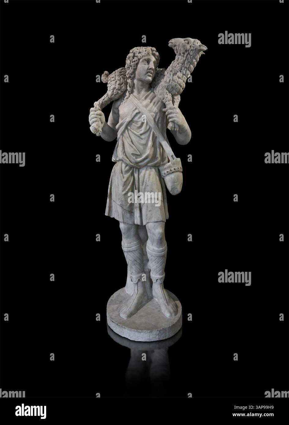 Roman statuette of good shepherd hi-res stock photography and images ...