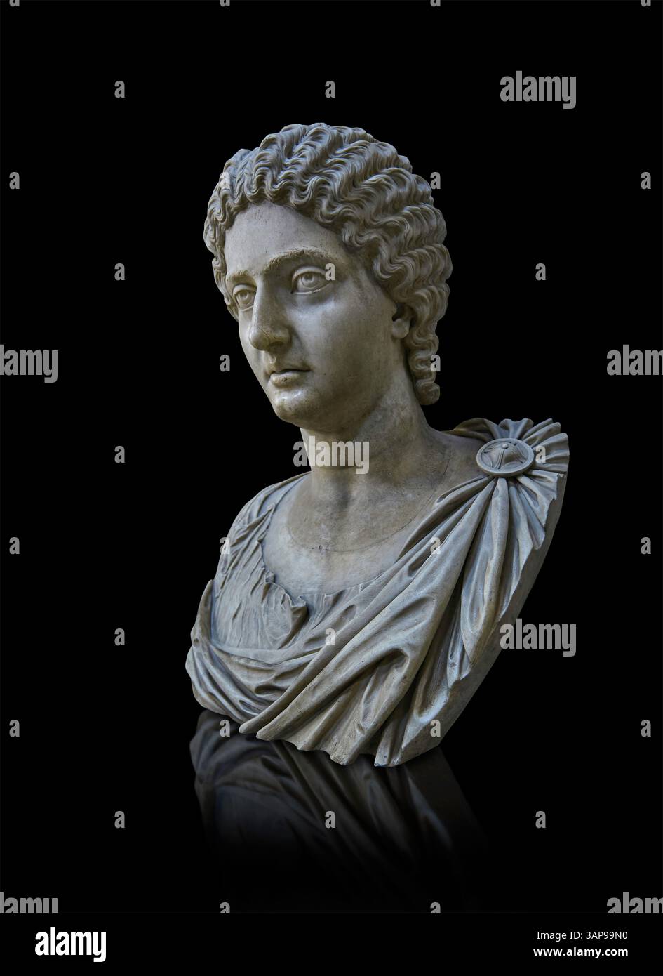 Roman portrait bust of a high born imperial Severian woman, possibly ...