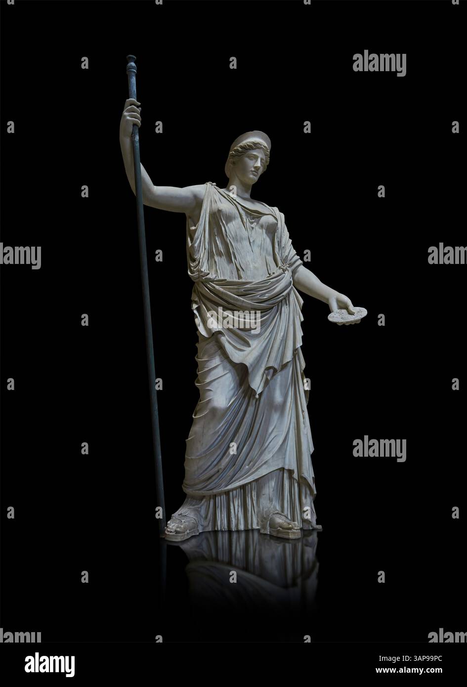 Roman statue of the goddess Hera. Mid 2nd Cent AD Roman copy of an ...